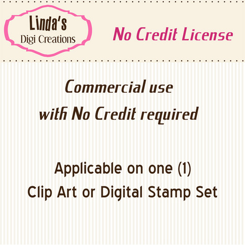 Commercial No Credit License (for Clip Art & Digital Stamp Sets) on ...