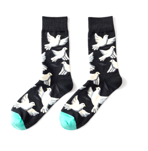 WHITE PIGEON SOCKS on Storenvy