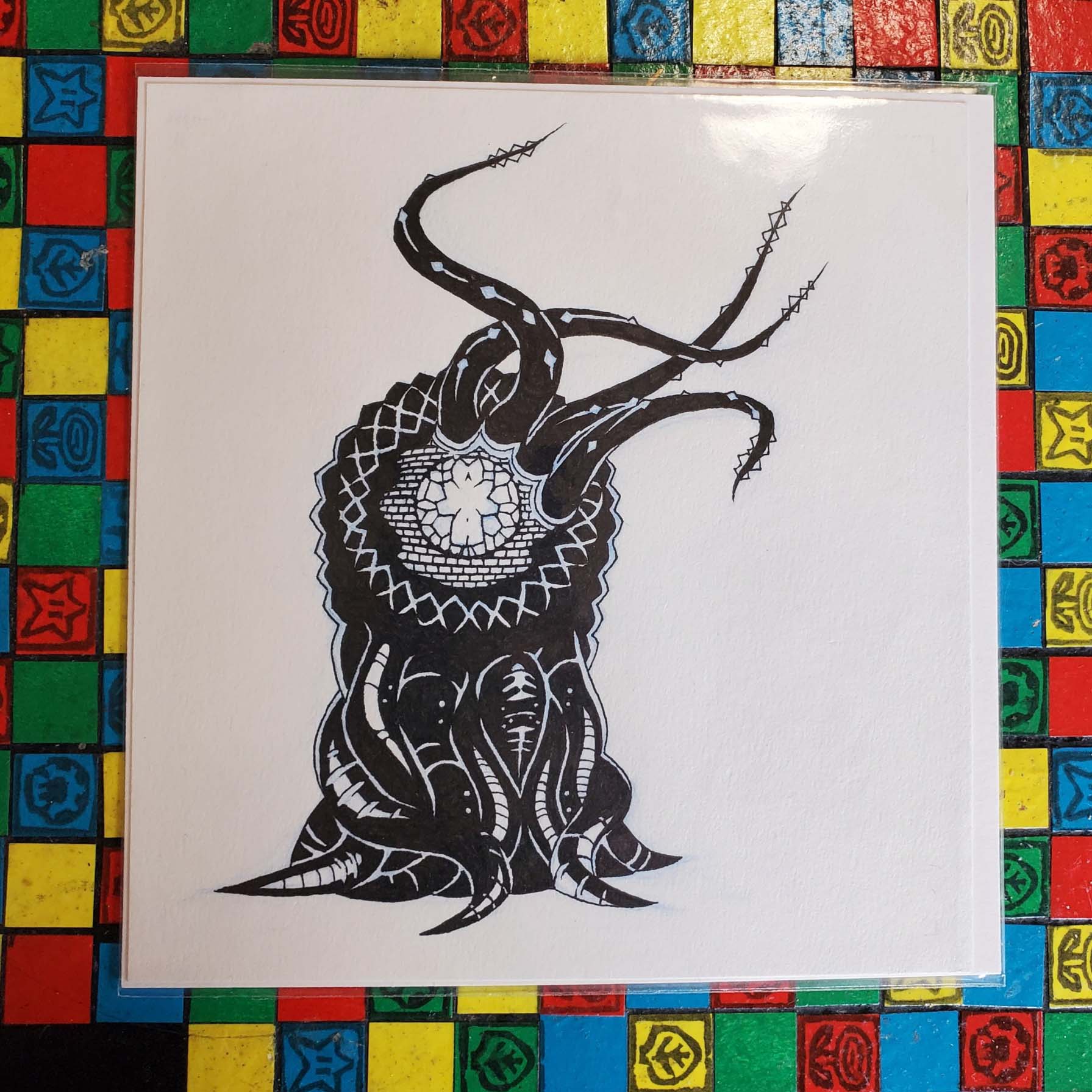 Original Illustration- Metroid- Emperor Ing- 1st Form on Storenvy