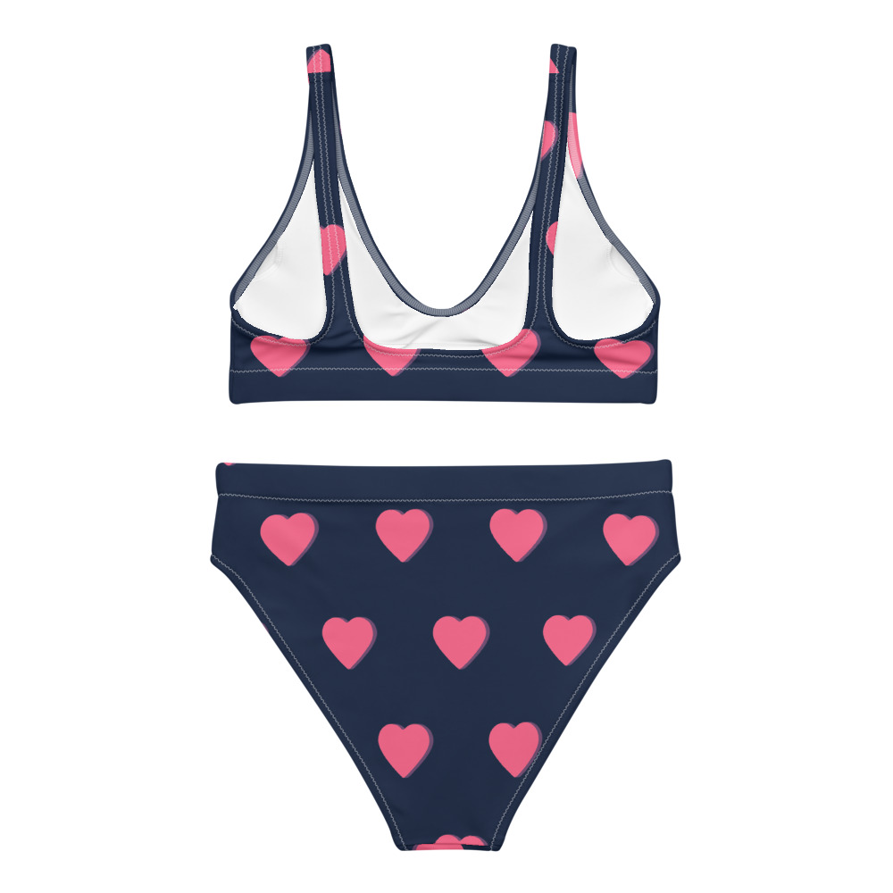 Recycled high-waisted bikini on Storenvy