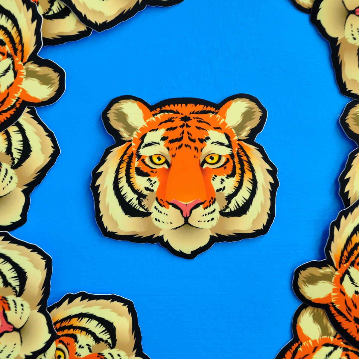 Bengal Tiger | Die-cut Sticker on Storenvy
