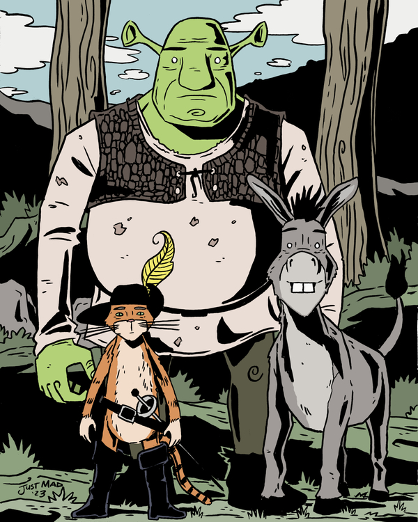 Shrek - Art Print on Storenvy