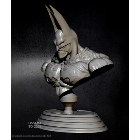 1/10 BUST 55mm Resin Superhero Model Kit Batman TD-2209 Unpainted on ...