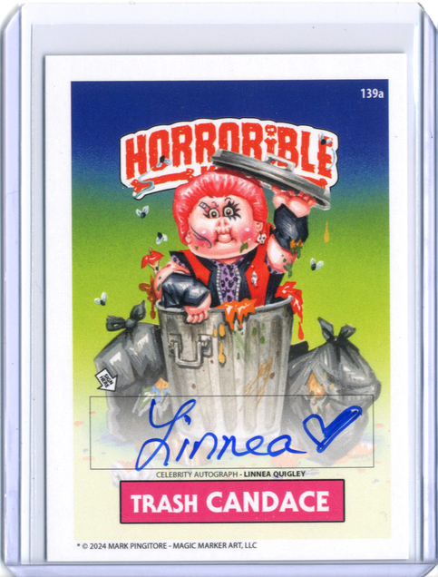 Trash CANDACE Horrorible Kids LINNEA QUIGLEY - CELEBRITY AUTO Card ...