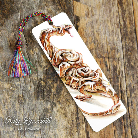 Cinnamon Dragon - Bookmark on Storenvy