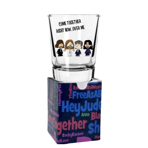 Rock Legend Shot Glasses (Male) w/ Matching Gift Boxes on Storenvy