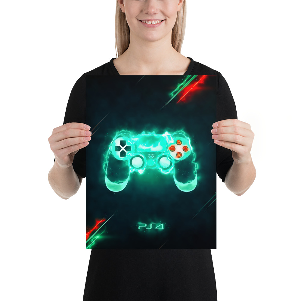 Control PS4 Game Poster, birthday gift, room decor, videogames ...