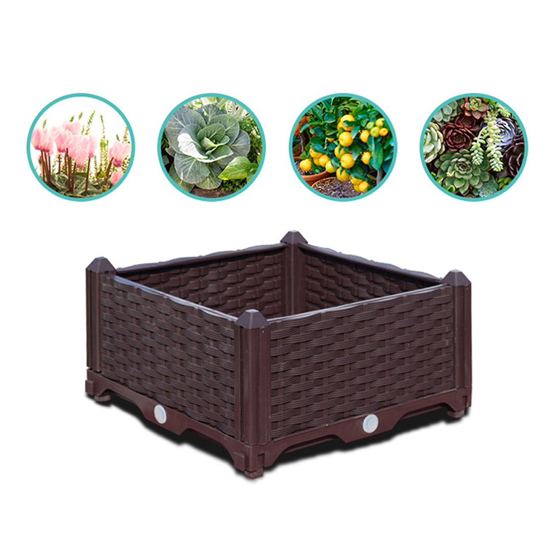 SOGA 120cm Raised Garden Planter Box with Legs – Elevated Vegetable ...