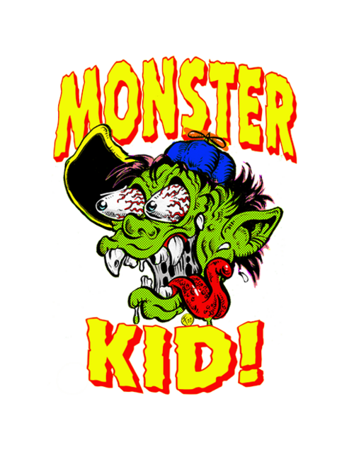 MONSTER KID sticker on Storenvy