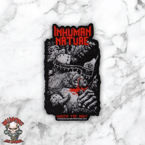 INHUMAN NATURE Official Woven Patches · Hell's Nations Metal Merch ...