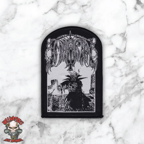 IMMORTAL Tombstone Woven Patches · Hell's Nations Metal Merch · Online ...