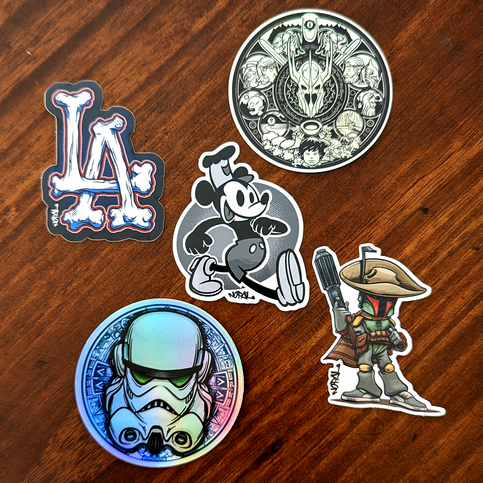 NOPAL SLAPS: DOS Sticker Pack on Storenvy