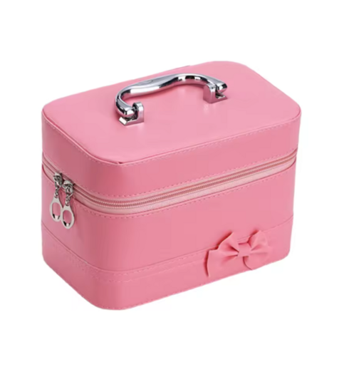 pink bow makeup case on Storenvy