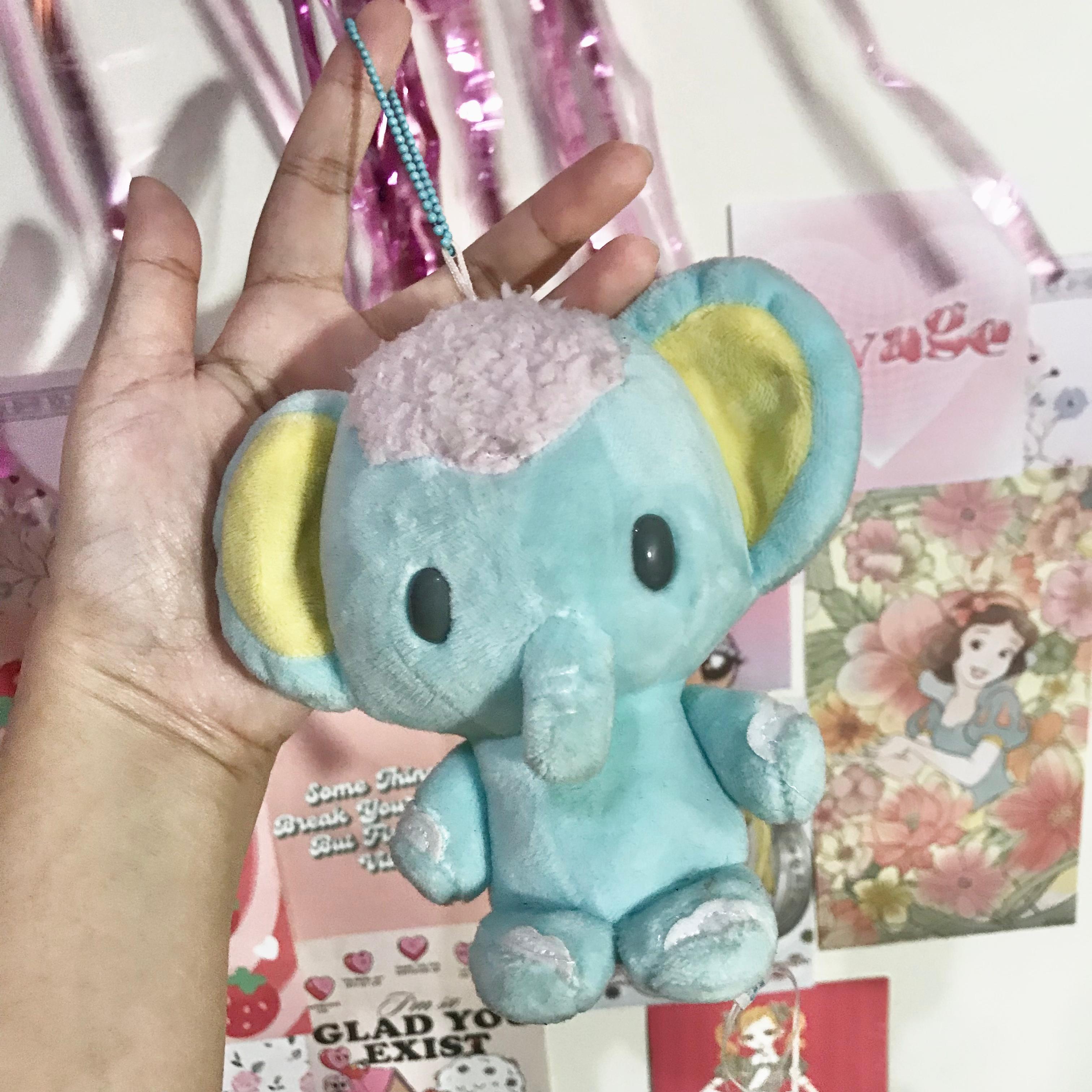 Zou Elephant Sanrio Plush Keychain on Storenvy