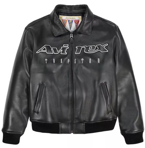Authentic American Flight Jacket: Avirex Men's Black Bomber Jacket ...