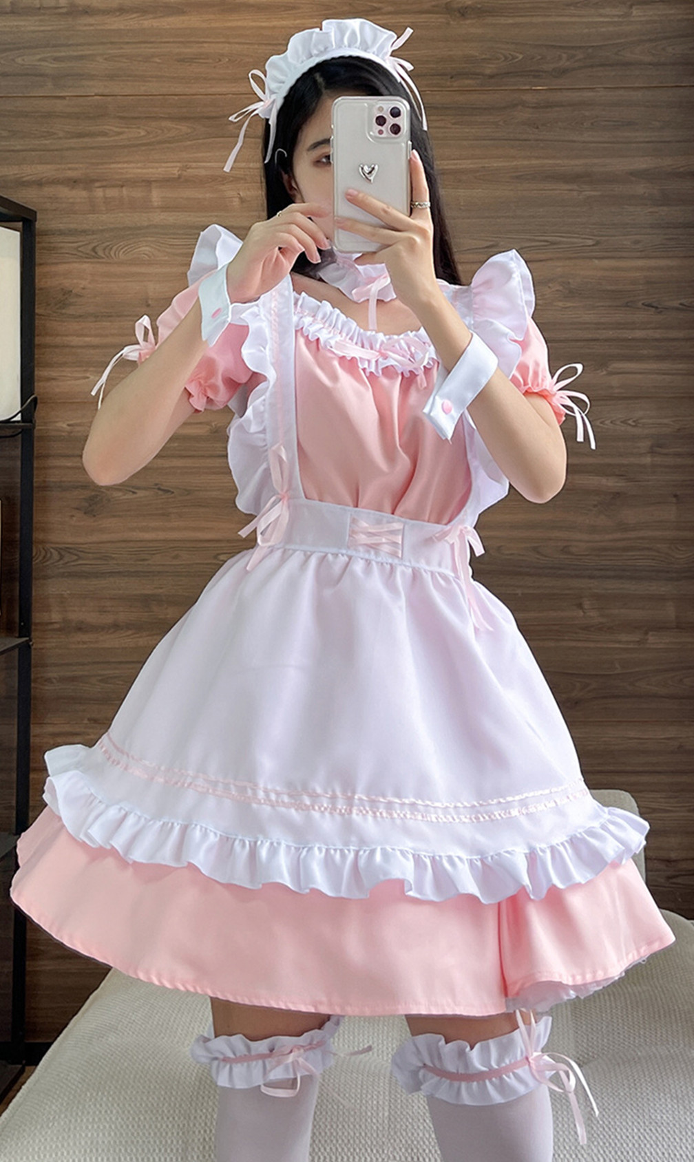 Halloween Maid Cosplay Costume Dresses for School Girls Cute French ...