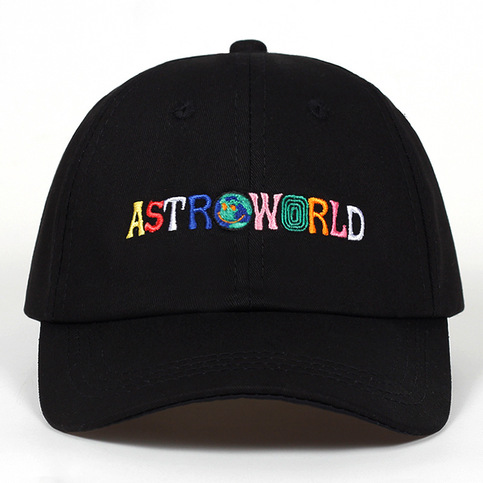 ASTROWORLD Embroidered Baseball Hat Rapper Travis Scott Album Soft Top ...