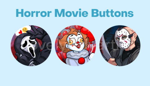 Horror Movie Button Bundle on Storenvy