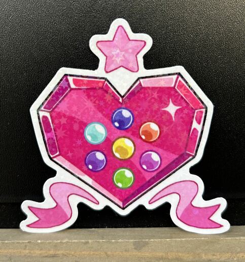 Wishing Heart Holo Sticker on Storenvy