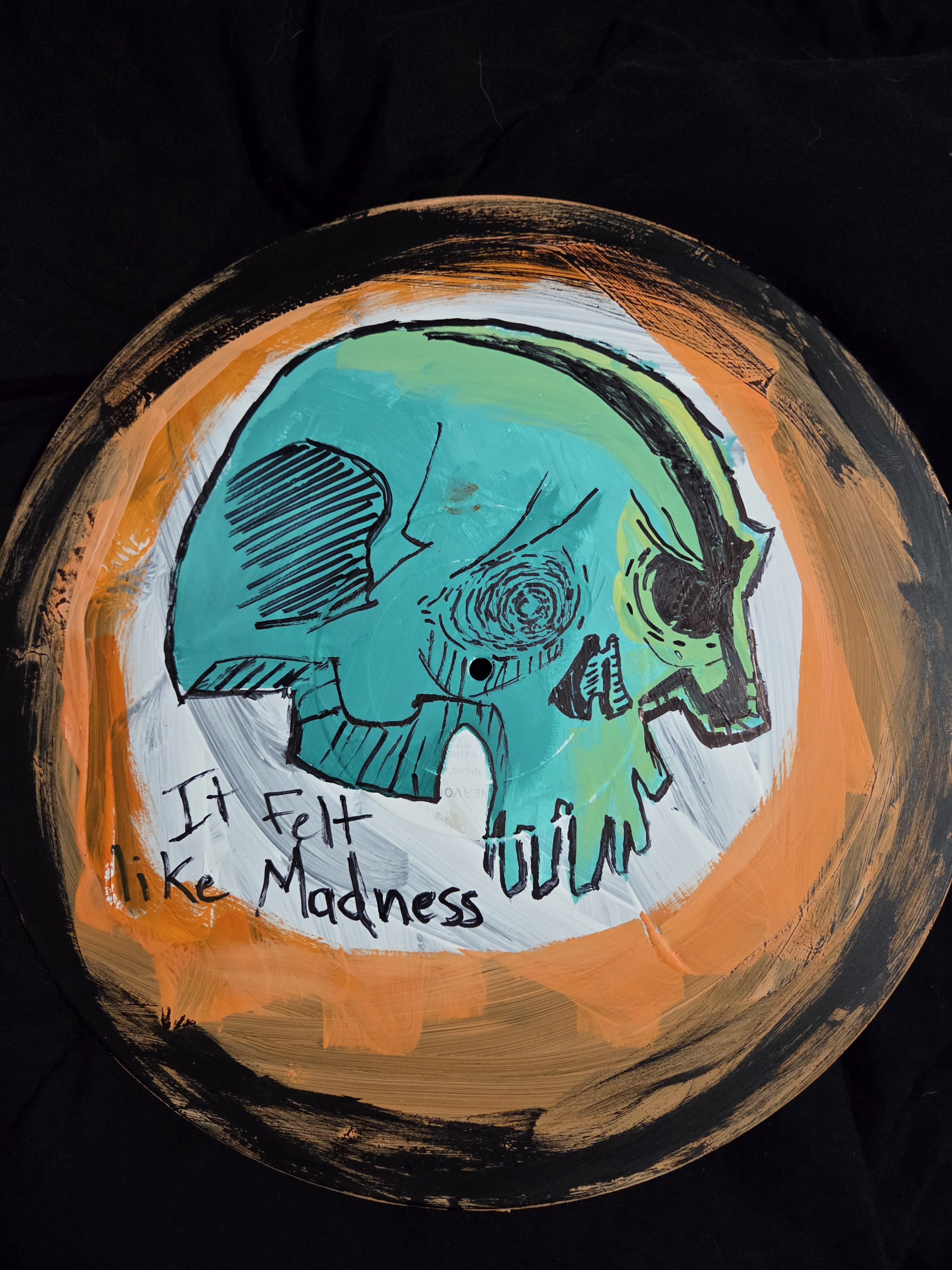 Madness record painting on Storenvy