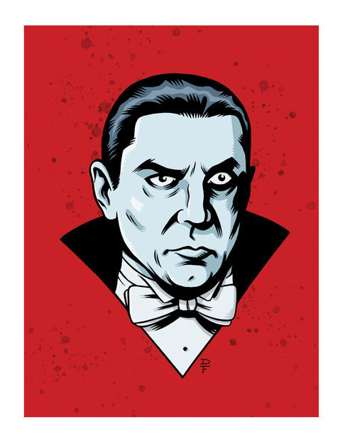 Dracula Print on Storenvy