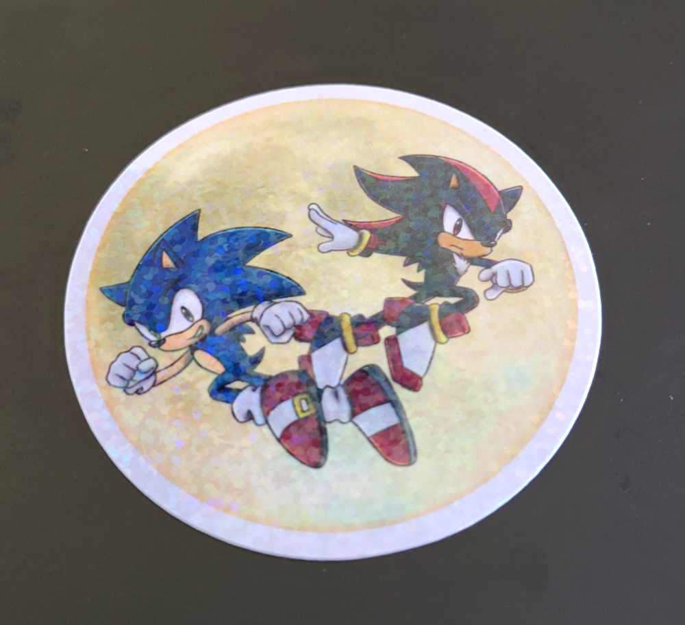 Sonic & Shadow Sticker on Storenvy