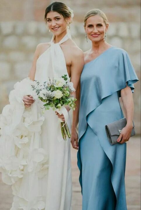 Elegant Blue Mother of the Bride/Groom Dress Evening Formal Dress，2002 ...