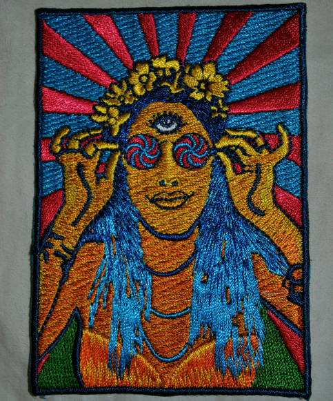 Trippy 2 B Hippy Patch on Storenvy