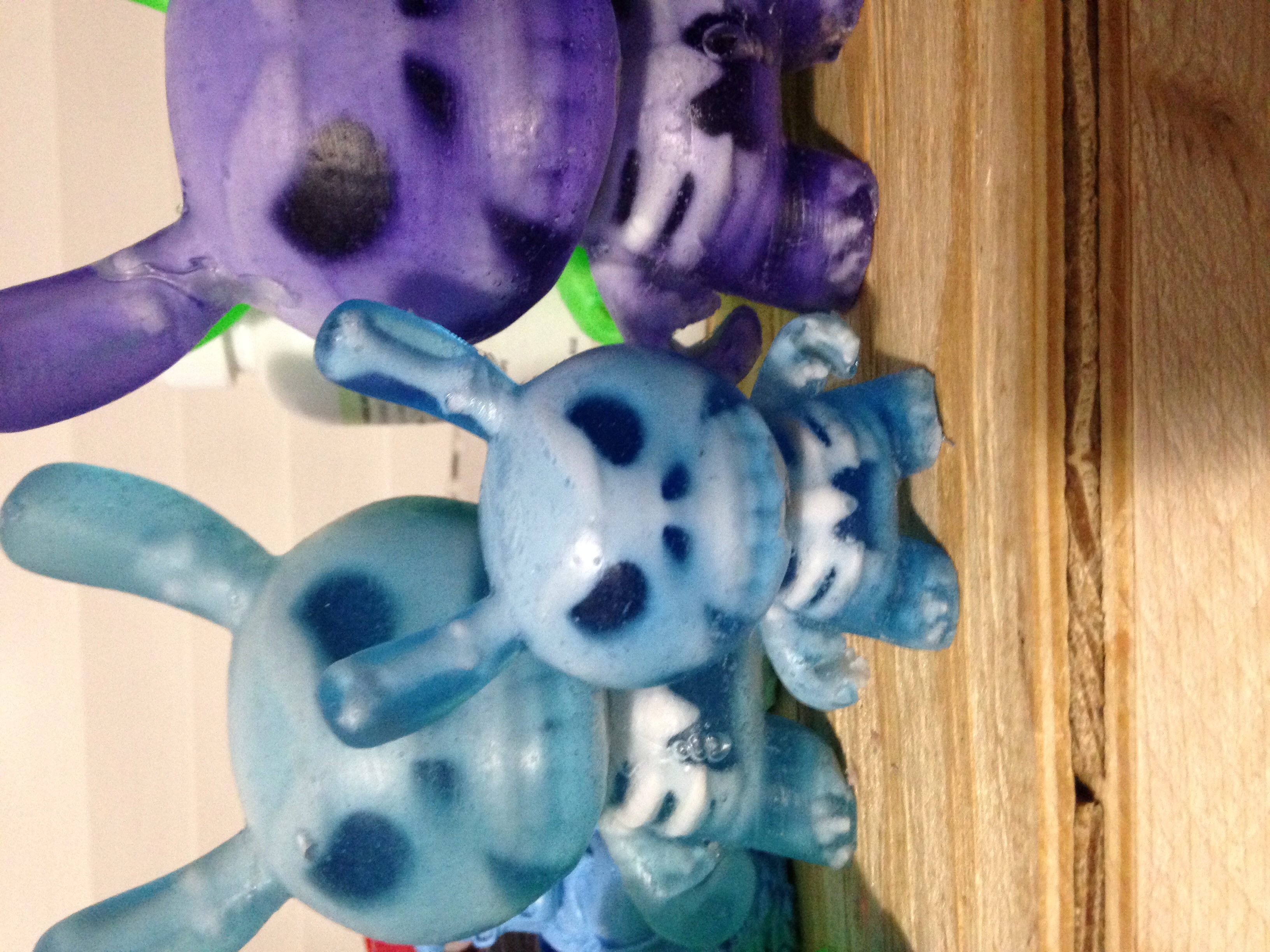 3 inch Custom clear Resin Bones Dunny on Storenvy