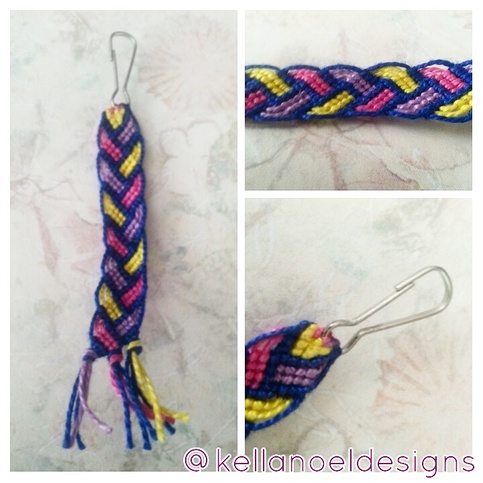 Braided Leaves Design Keychain/Zipper Pull on Storenvy