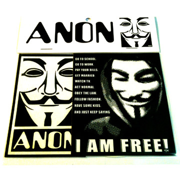ANON - Designer Sticker 5-pack · Populous Ephemera · Online Store ...
