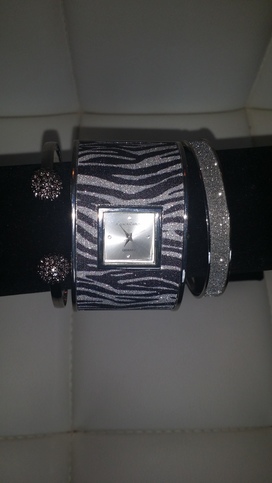 Carrie Zebra Watch on Storenvy