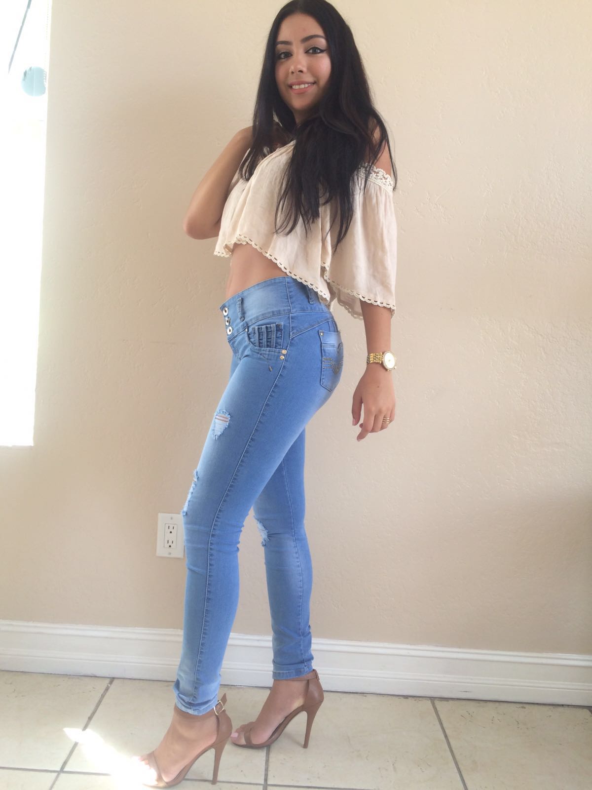 Tiki Celeste Ripped Jean #TK121 on Storenvy