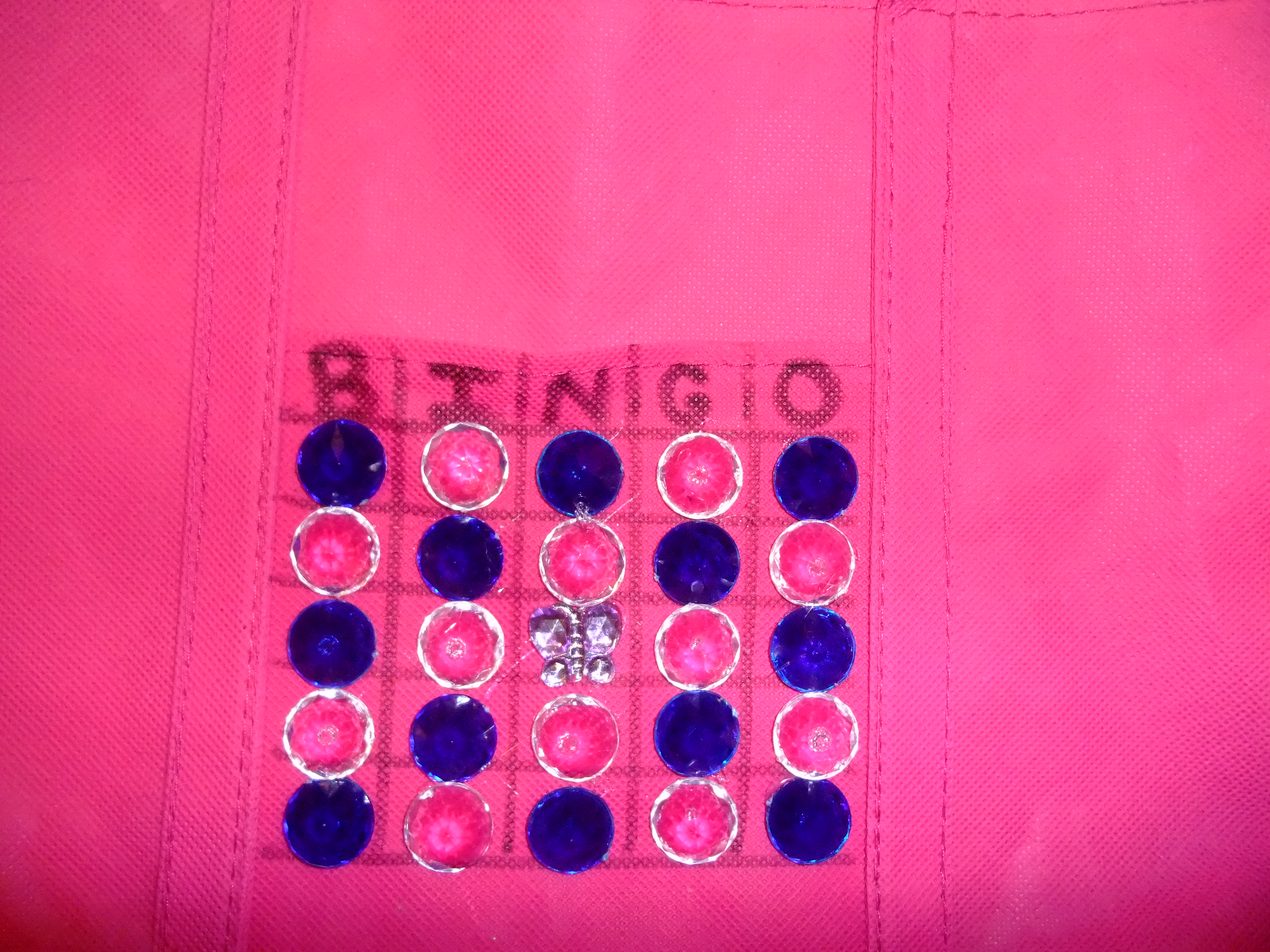 Canvas Bingo Tote Bag-Bingo Bag-Bingo Card Bag-Dauber Carrier-Bag for ...
