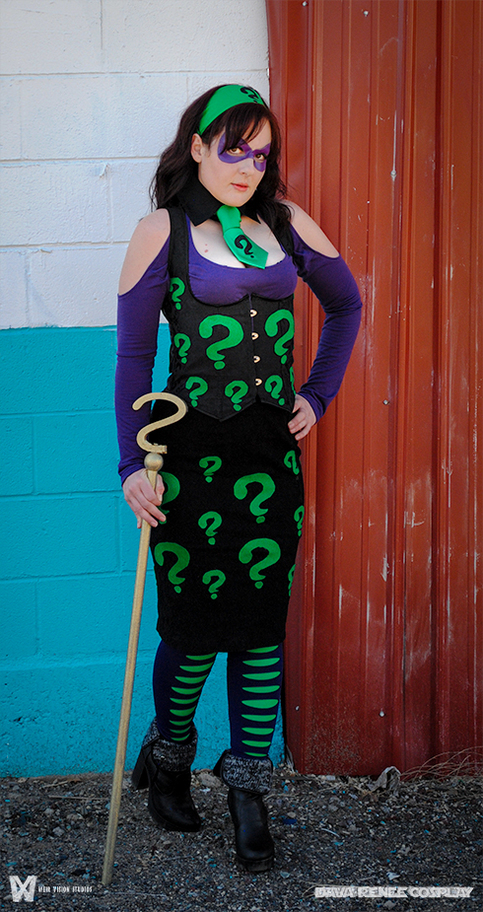 Female Riddler Wall Cosplay 11x17 Print on Storenvy