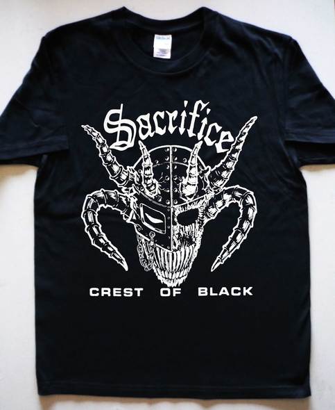 SACRIFICE - Crest of Black T-shirt · Black Seeds Records/Merch · Online ...