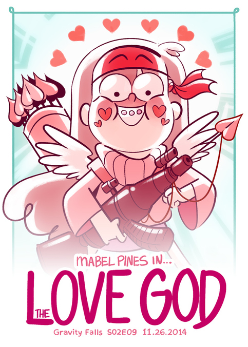 Gravity Falls: The Love God Mini Print · Gaslamp Fantasy · Online Store ...