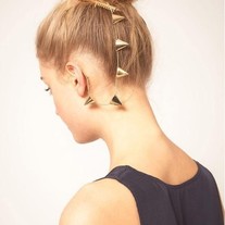 Rivet Stud Ear Cuff/Hair Pin · Sizzle
