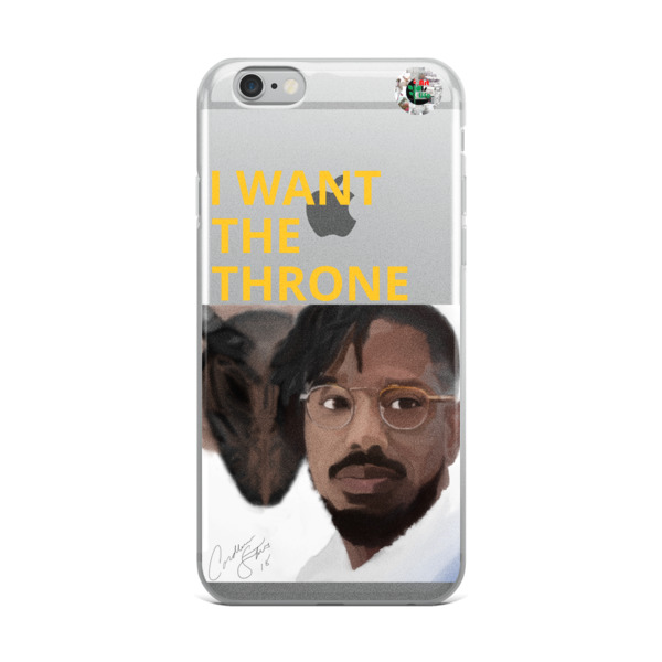 Michael B "I Want The Throne" iPhone Case on Storenvy