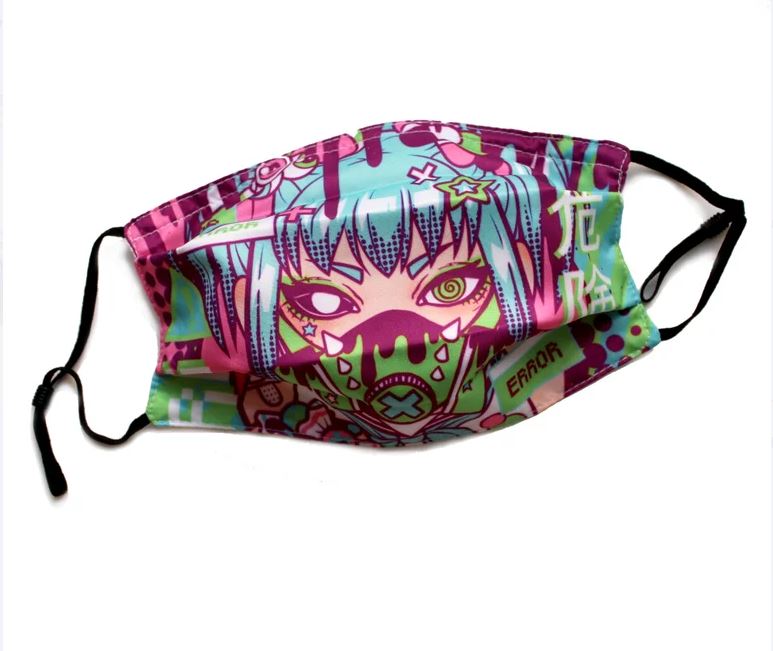 Error virus mask on Storenvy