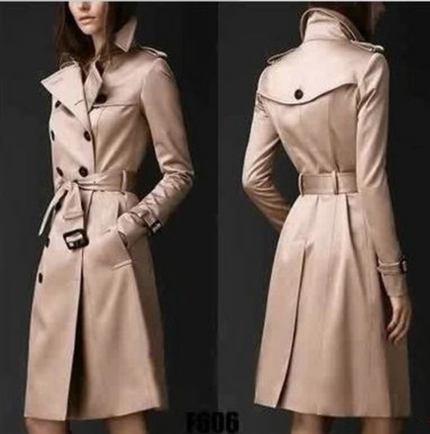 Chic Double Breasted European Style Trench Coats on Storenvy
