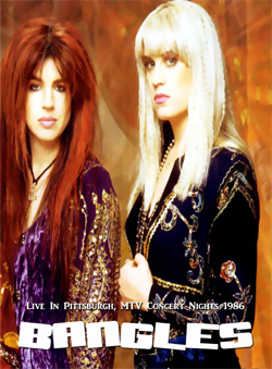 THE BANGLES Live In Pittsburgh, MTV Concert Nights 1986 DVD on Storenvy