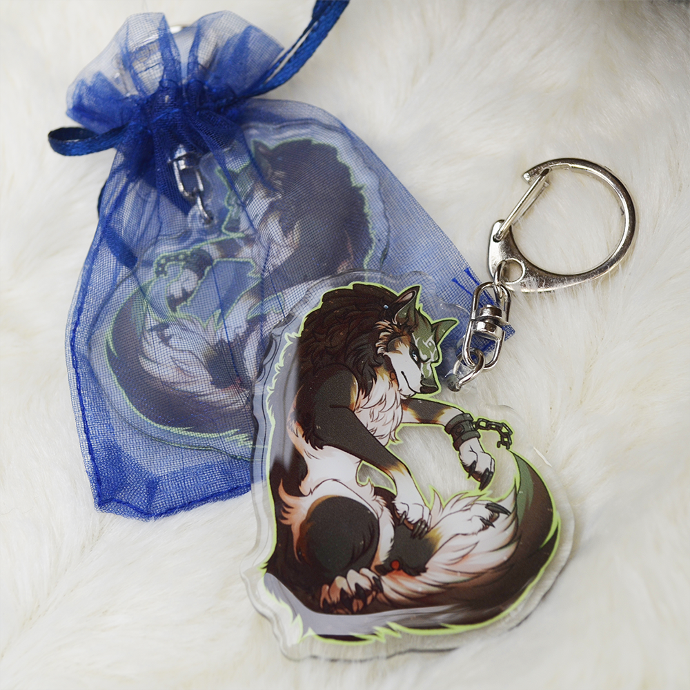 Keychain • Link Wolf • Zelda · Flyremoon · Online Store Powered by Storenvy